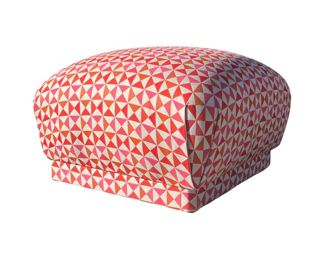 Vintage Postmodern Modern 1970s 1980s Souffle’ Pouf Marge Carson Karl ...