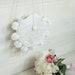 White Raffia Bridal Clutch - Etsy