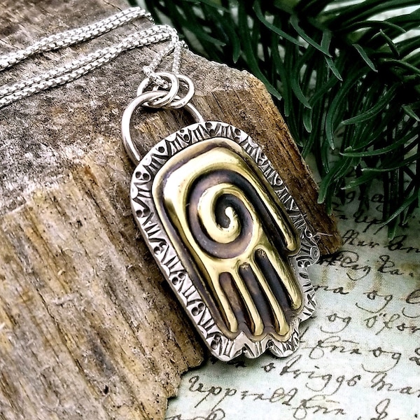 Spiral Healing Hand - Etsy