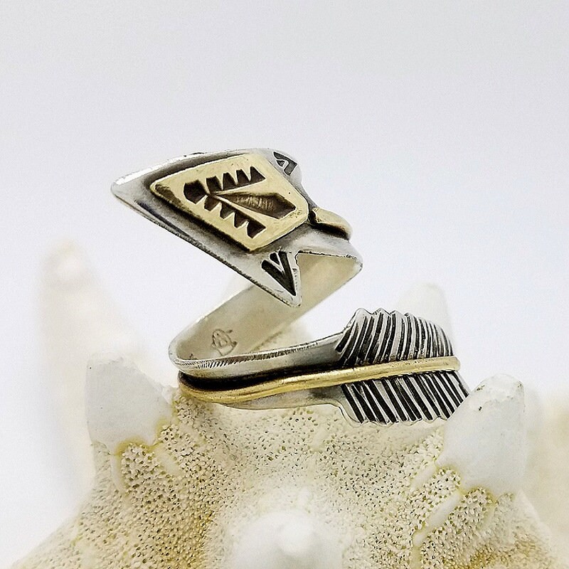 Silver Arrow Ring Arrow Jewelry Boho Ring Bohemian Jewelry | Etsy