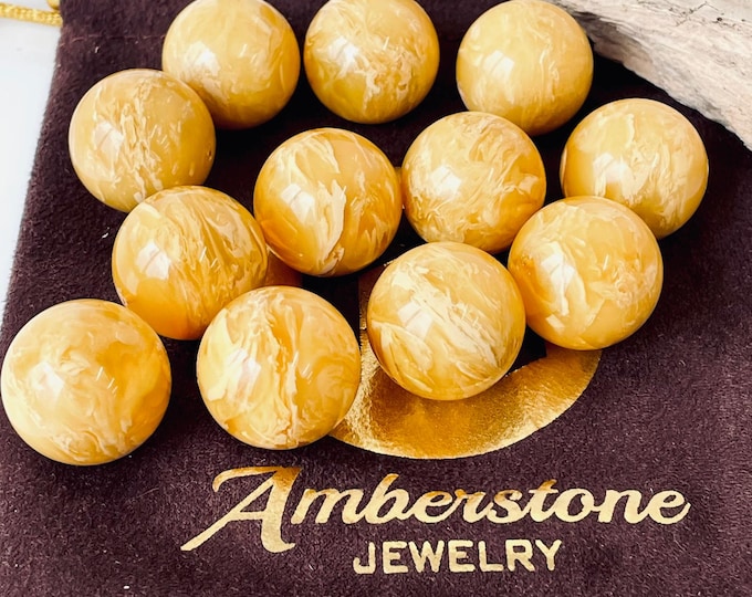 Tiger Amber Misbaha-45 Islamic Prayer Beads,29g-rosary of Natural ...