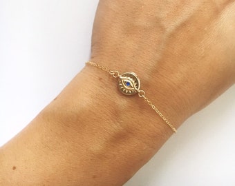 Evil eye bracelet | Etsy