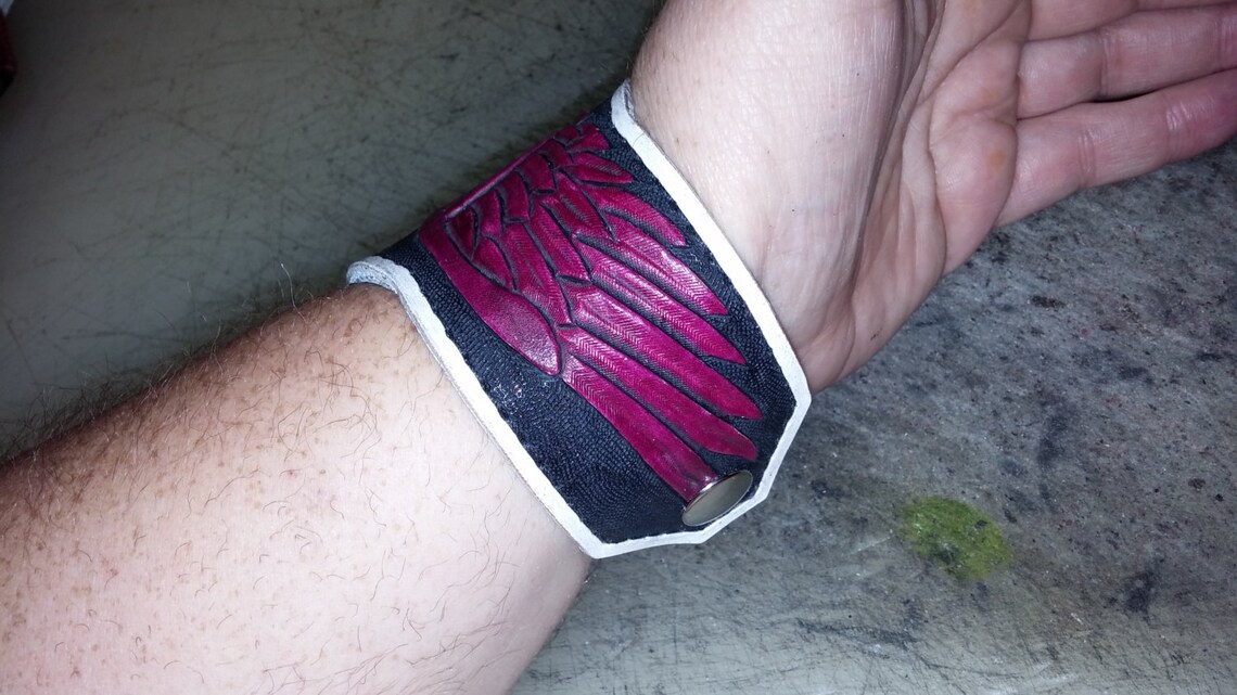 Winged Skull Cuff | Etsy