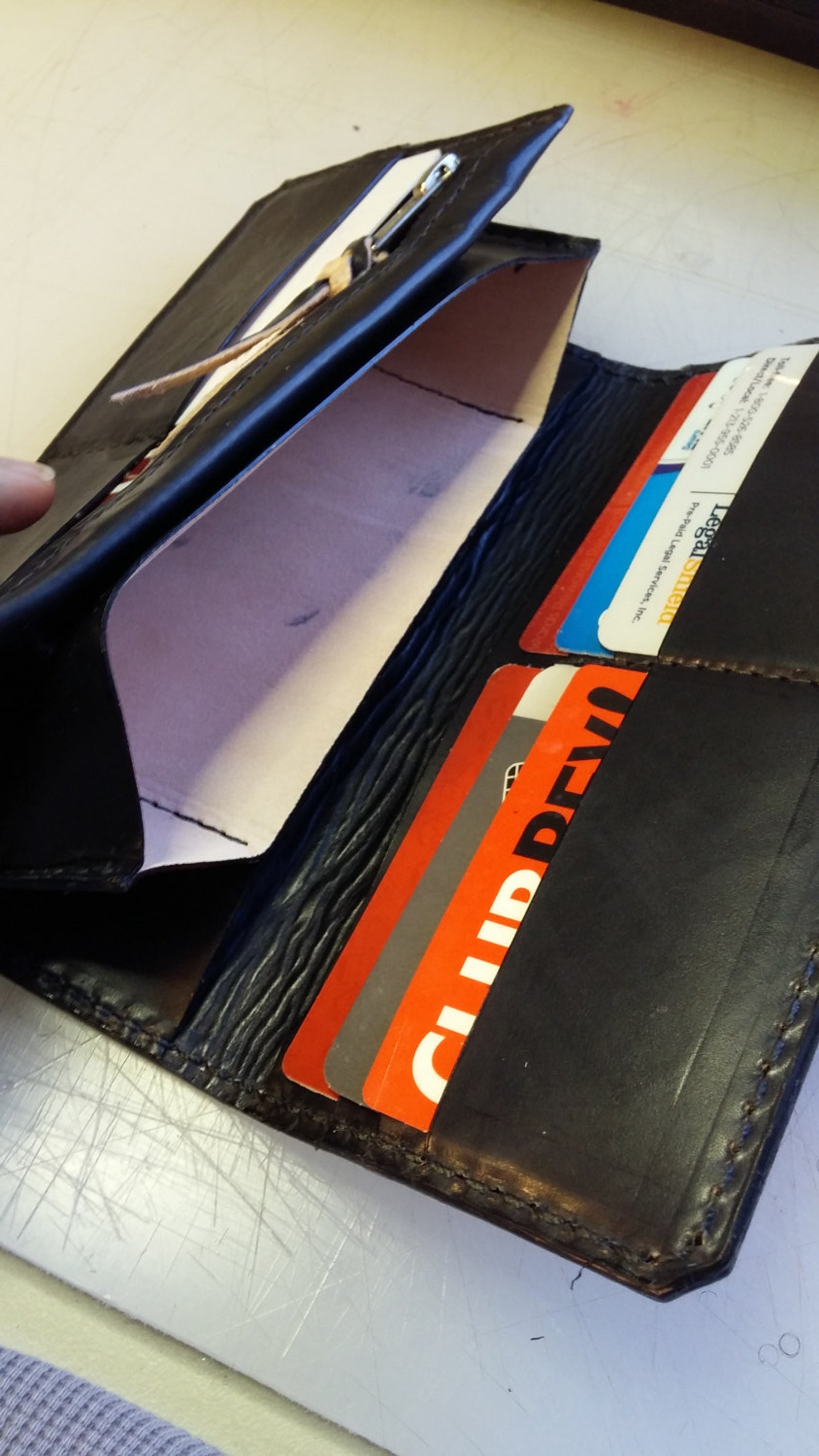 Leather Wallet Pirate Skull - Etsy