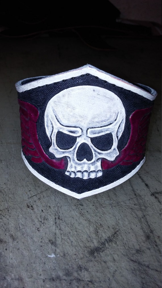 Winged Skull Cuff | Etsy