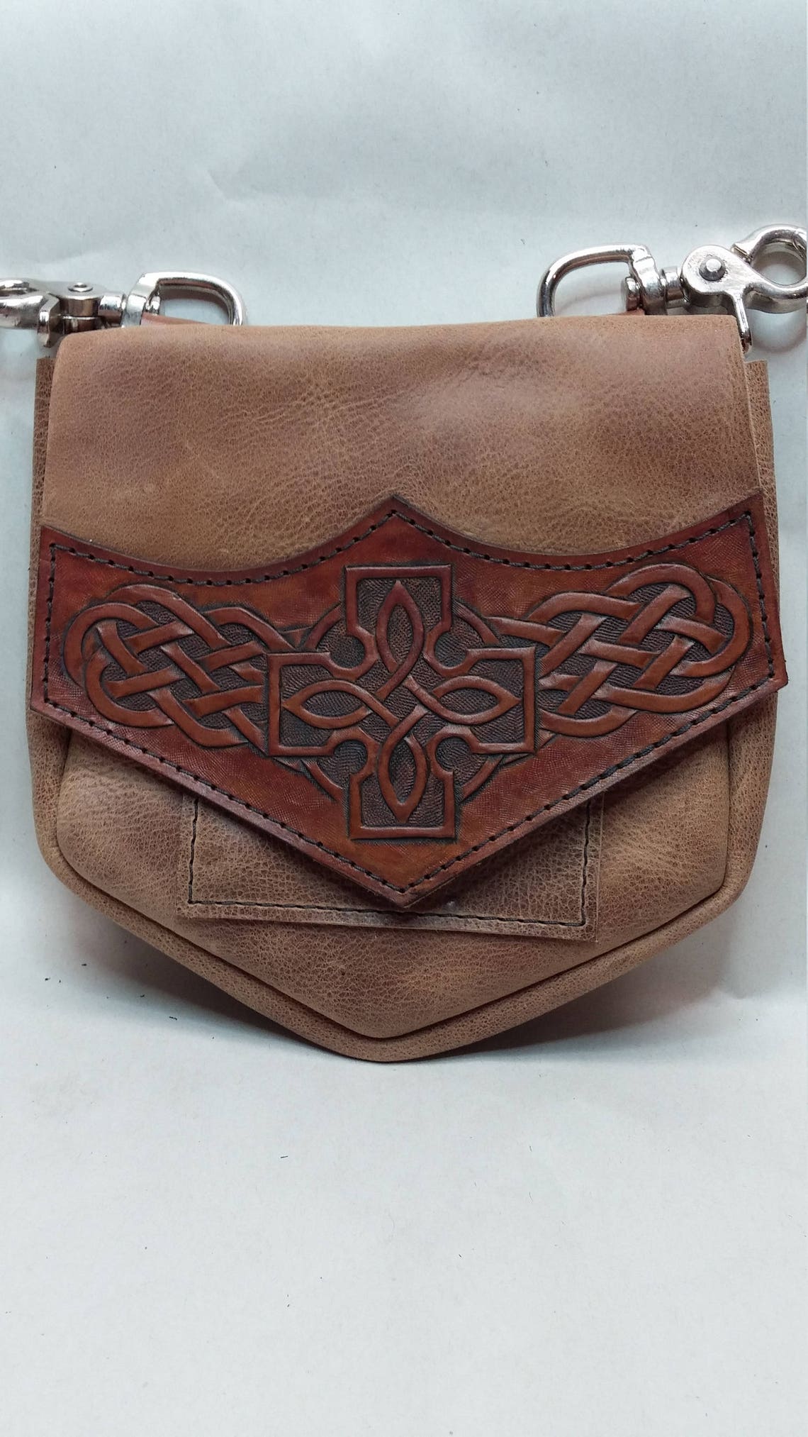 Celtic Cross Belt Loop Bag - Etsy