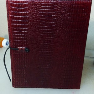 Leather "bolt Bound" Dragon Tooled Book - Etsy
