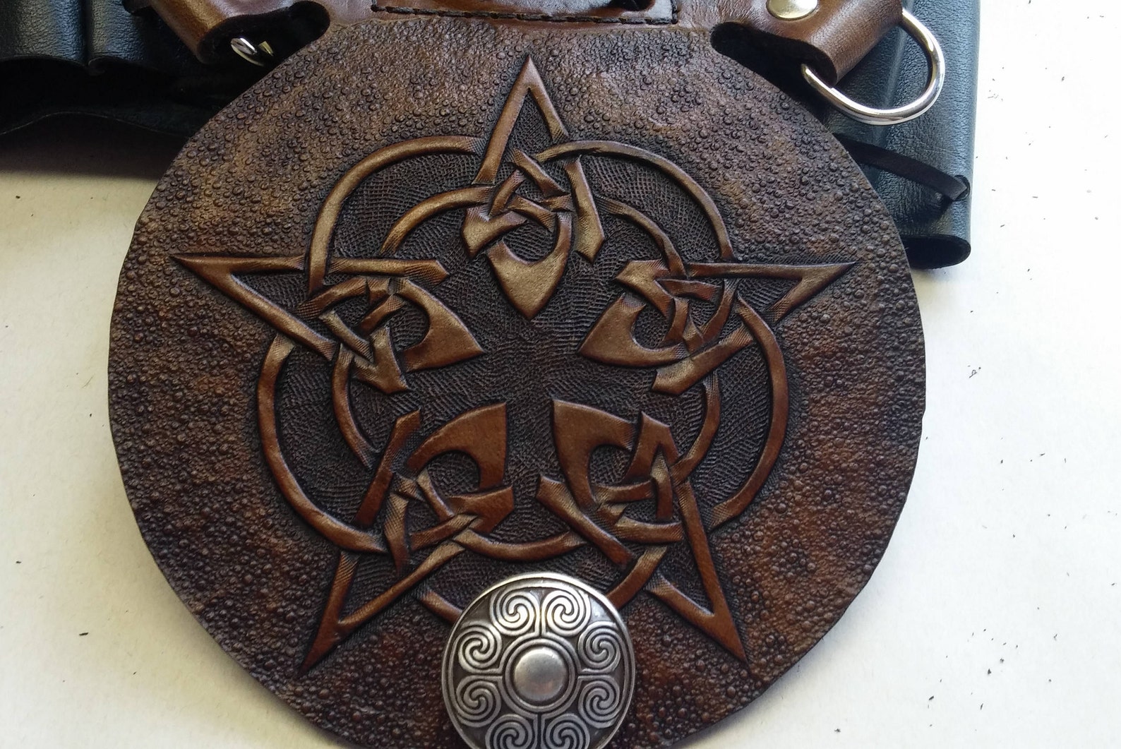 Celtic Pentacle Sporran - Etsy
