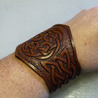 Pentacle and Celtic Cuff - Etsy