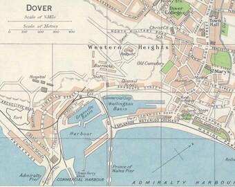 Folkestone Map - Etsy