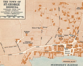 St George Bermuda - Etsy