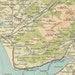 1904 Towyn Wales & Environs United Kingdom Antique Map - Etsy