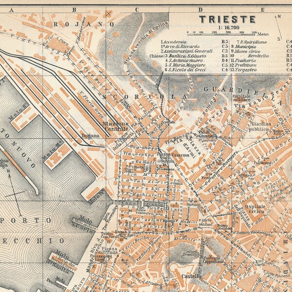 Trieste Italy - Etsy