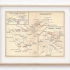1938 Assab Eritrea Antique Map - Etsy