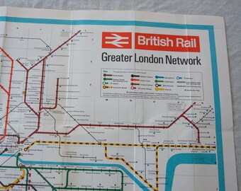 British Rail Maps - Etsy