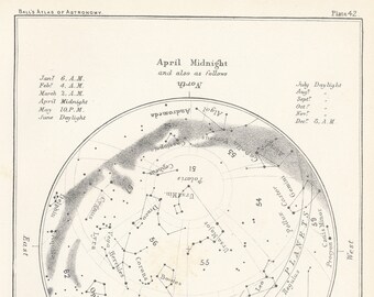 Star Chart April - Etsy