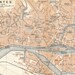 1924 Paris France Antique Street Map - Etsy