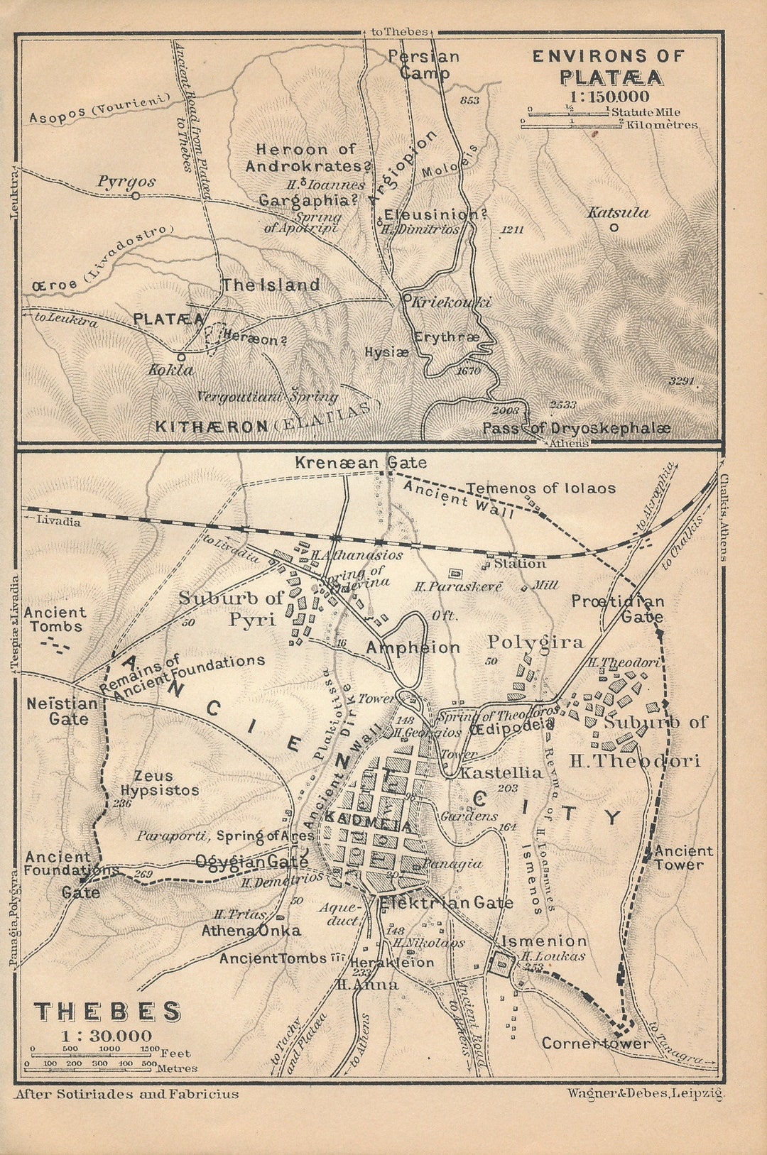 Plateau Ancient Greece Map