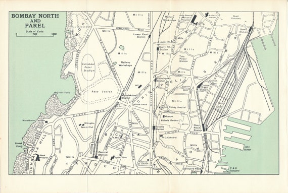 Map Of India Showing Mumbai