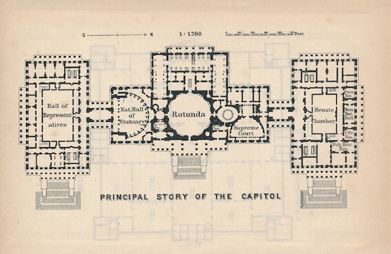 Mapa Del Capitolio De Los Estados Unidos Capitolio De Los Estados
