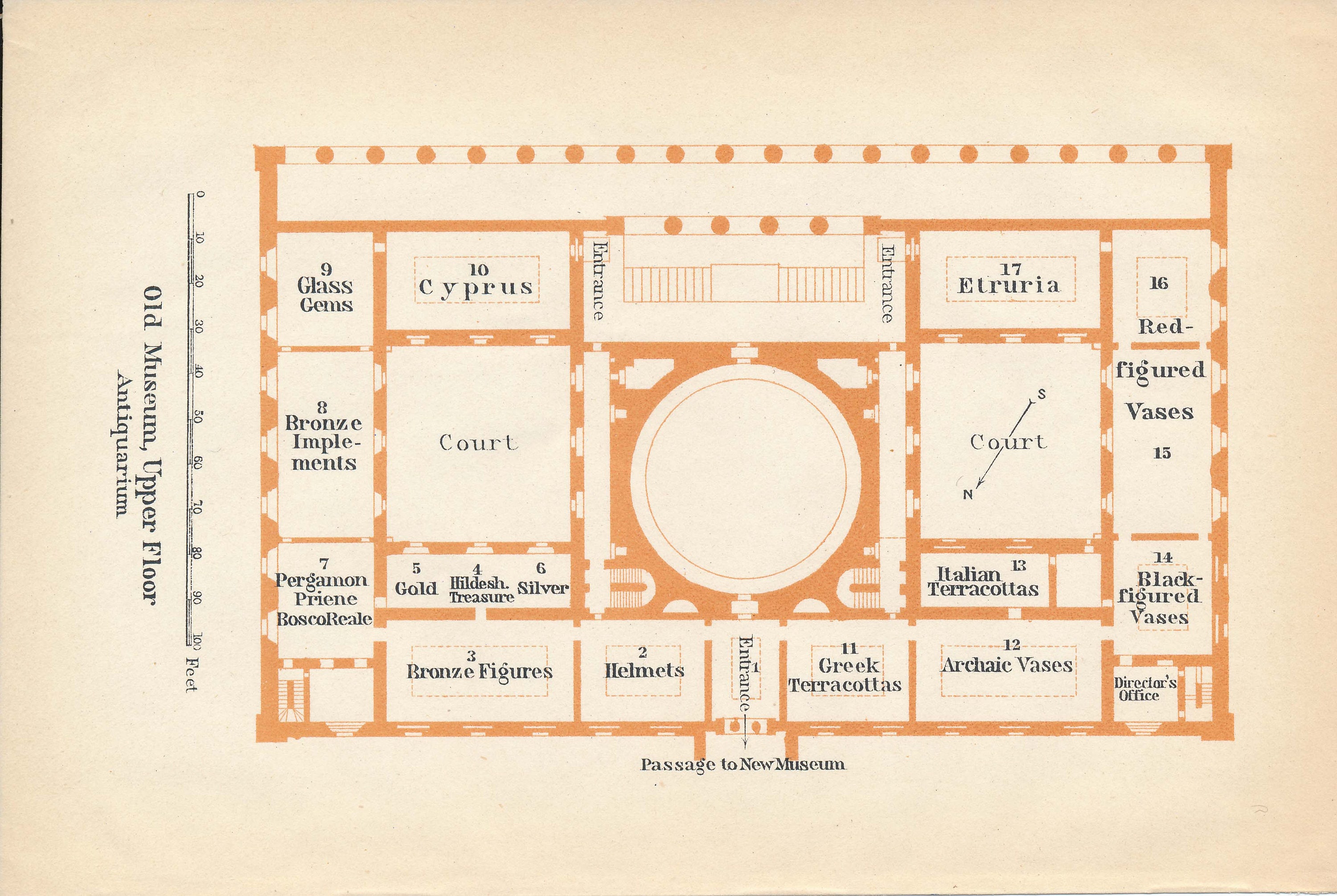 1910 Altes Museum Berlin Germany Antique Map - Etsy Australia