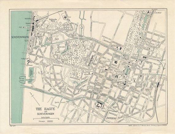 The Hague Sightseeing Map Of Rome