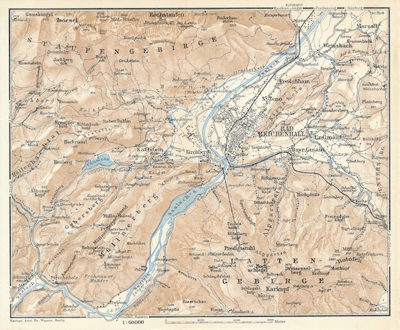 Bad Reichenhall Bavaria Map