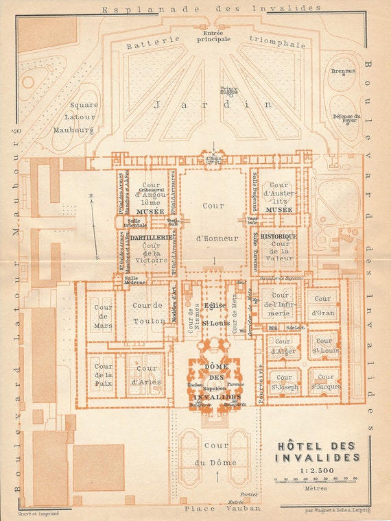 Les Invalides Map PARIS HOTEL MAP