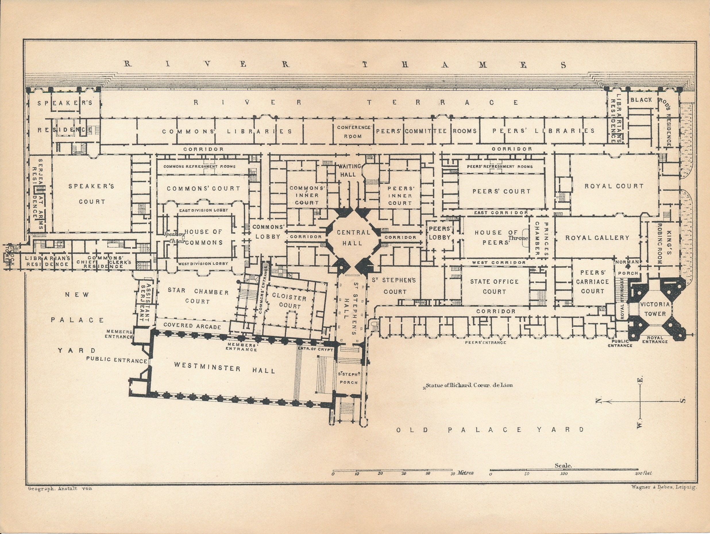 Houses Of Parliament Plan