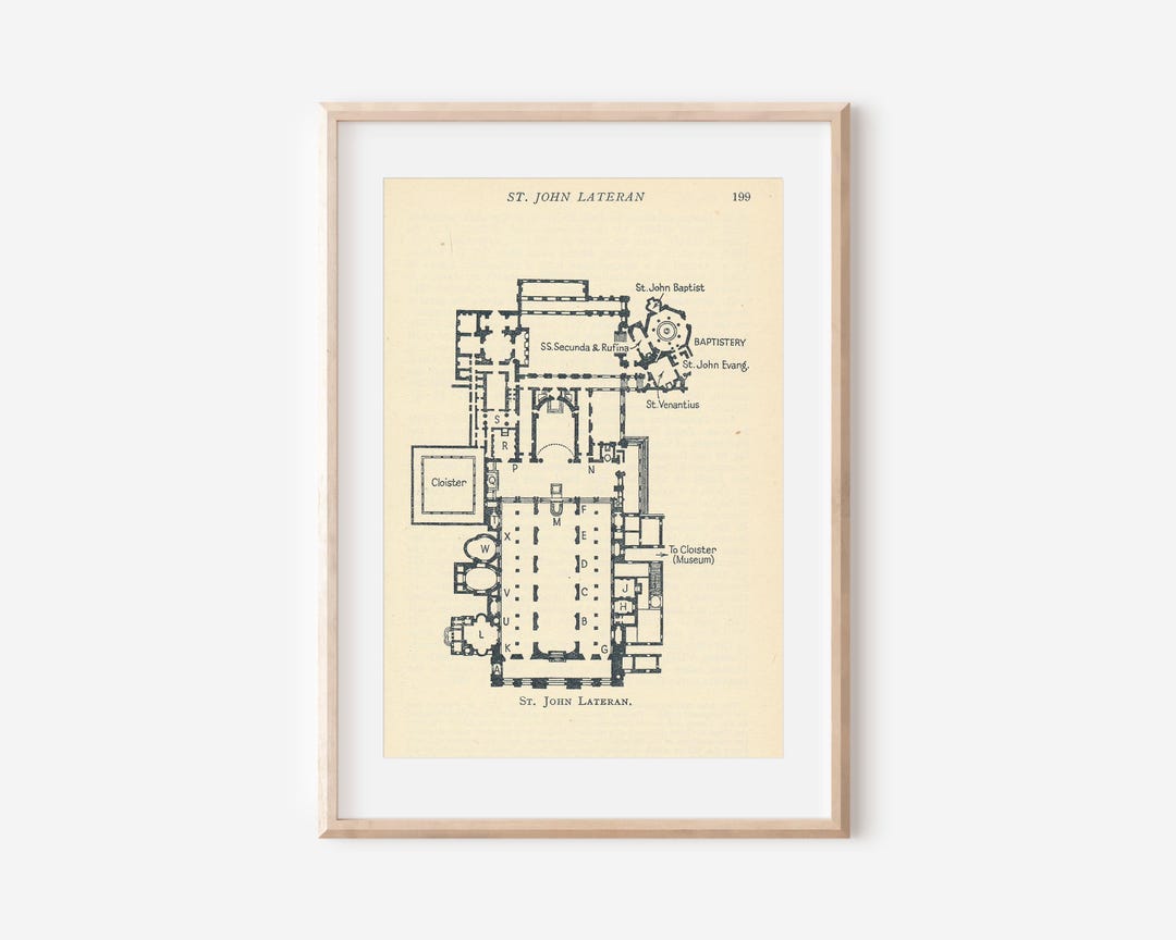 1956 Basilica Di San Giovanni in Laterano, St John Lateran Rome Italy ...