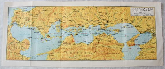 Seto Inland Sea Map