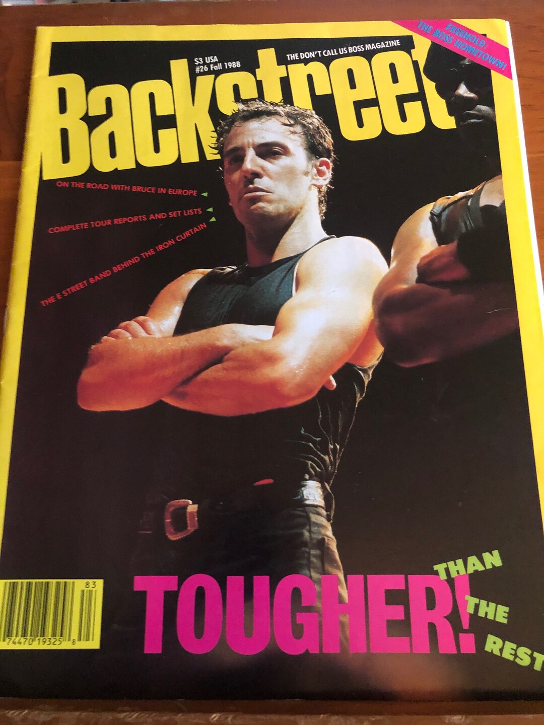 Backstreets Magazine Springsteen Collectible 1988 - Etsy