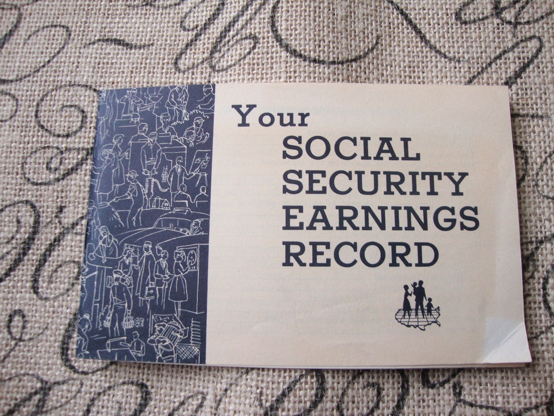 Social Security Pamphlet Ephemera - Etsy