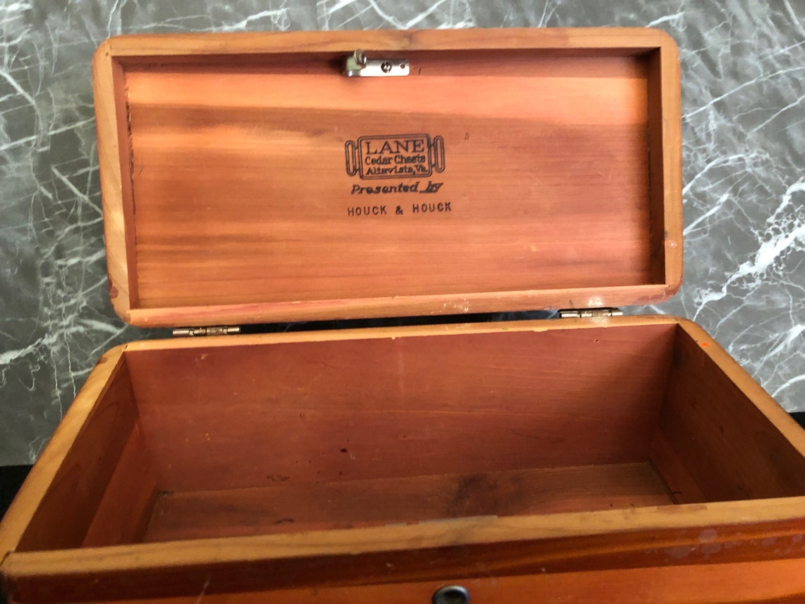 Cedar Chest Mini Wooden Box - Etsy