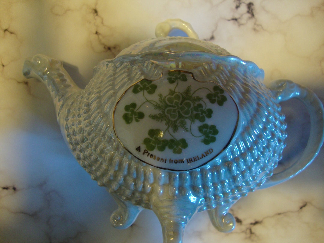 Irish Sea Creature Souvenir Teapot Rare - Etsy