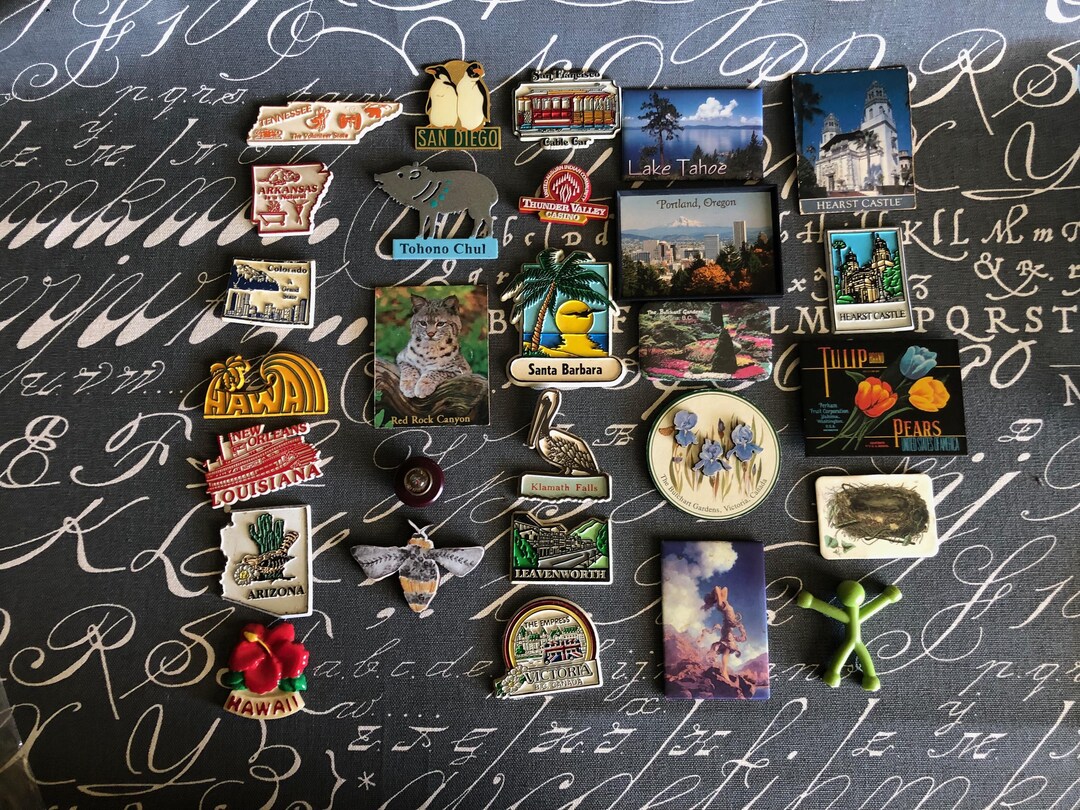Refrigerator Magnet Collection - Etsy