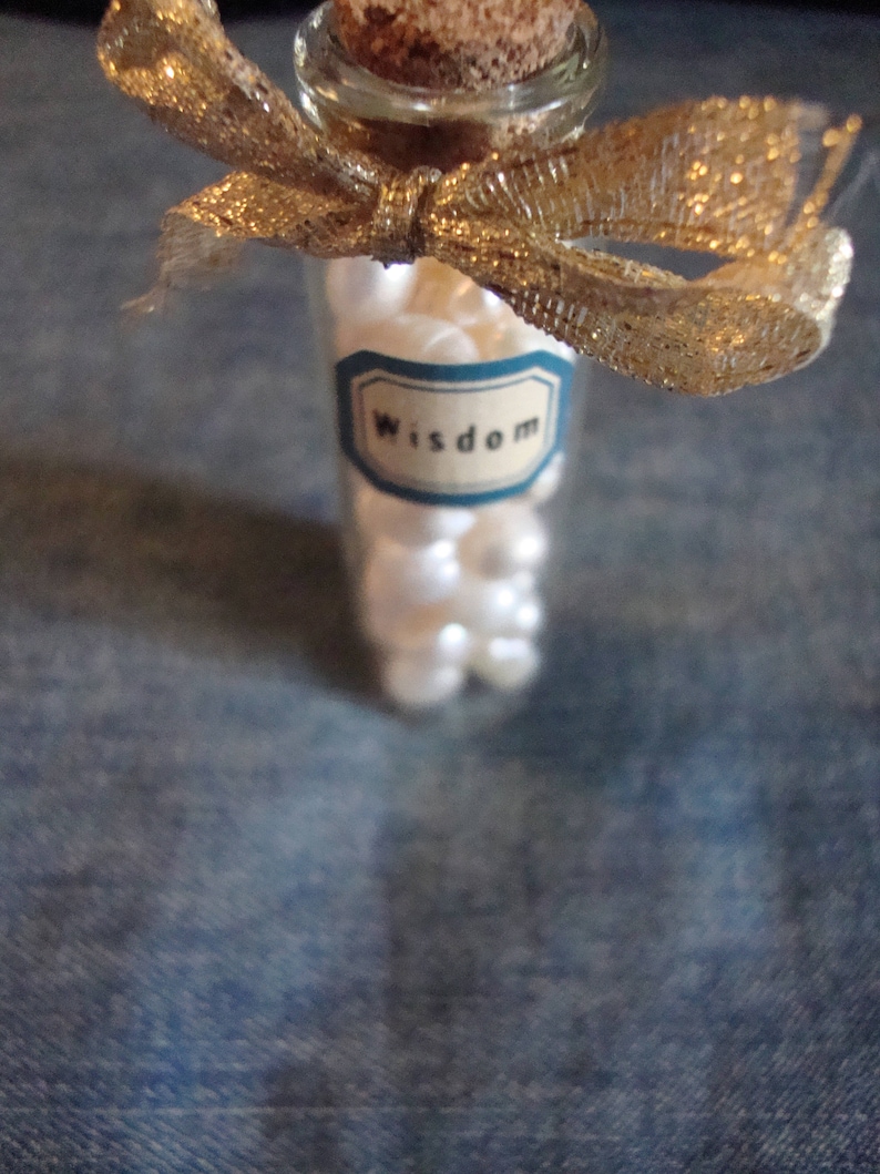 Pearls of Wisdom - Message in a Bottle - Etsy