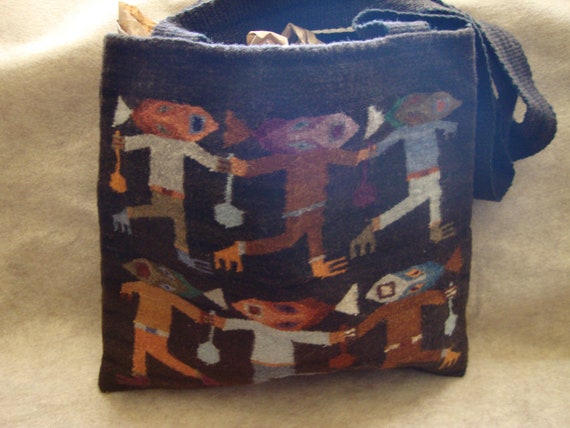 Peruvian Connection Wool Tote - Gem