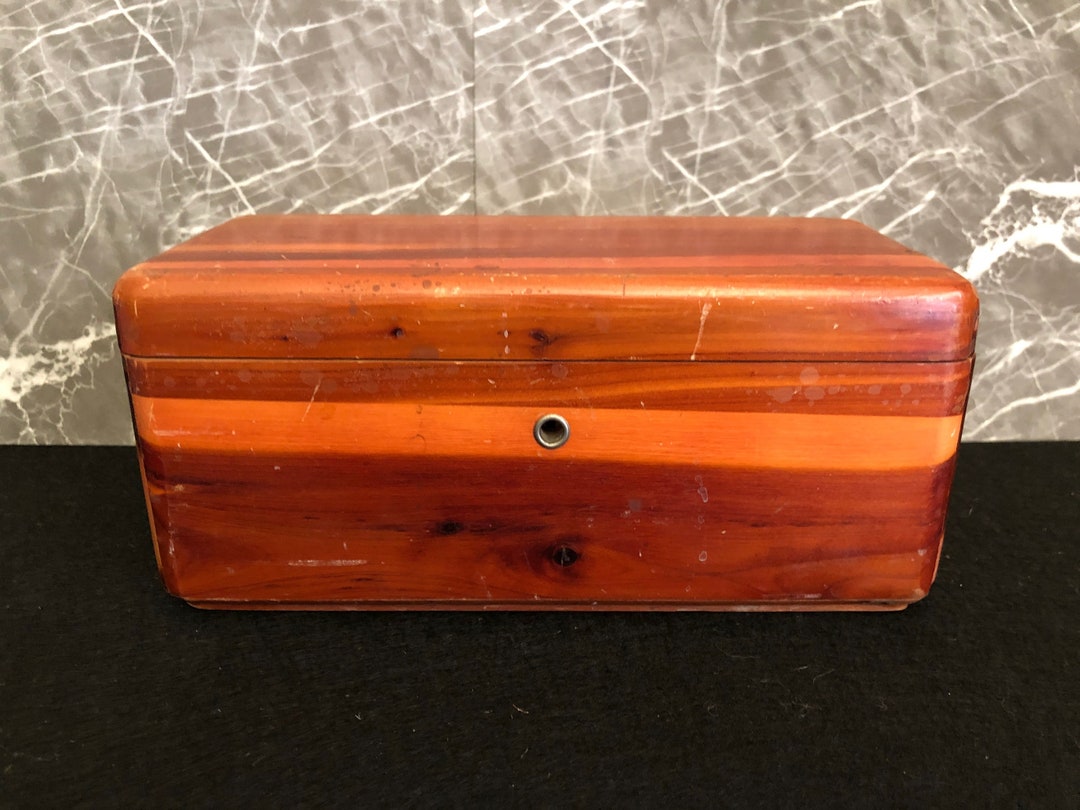 Cedar Chest Mini Wooden Box - Etsy