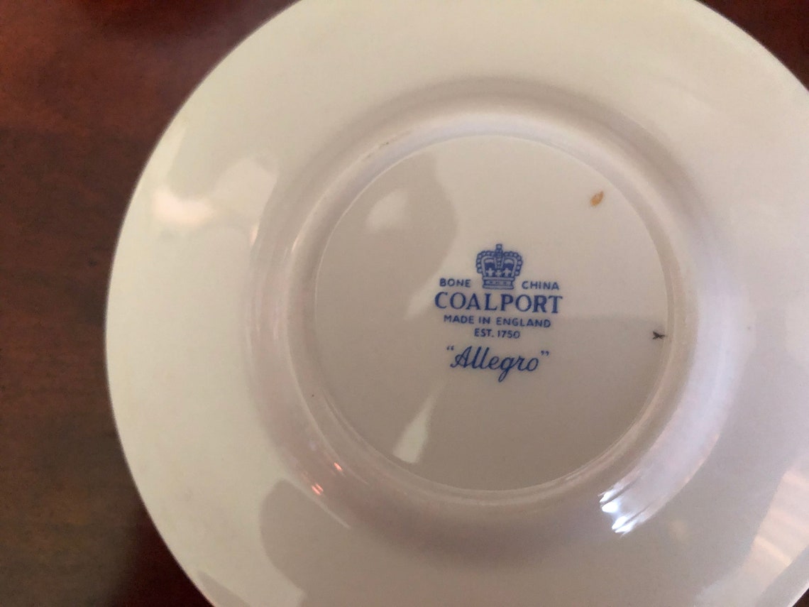 Coalport China Allegro Demitasse Cup - Etsy