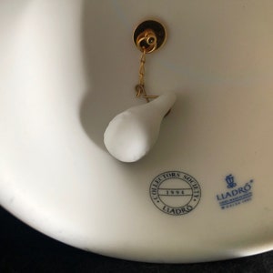 Lladro Collector's Society Porcelain Bells/ornaments 1993 & 1994 - Etsy