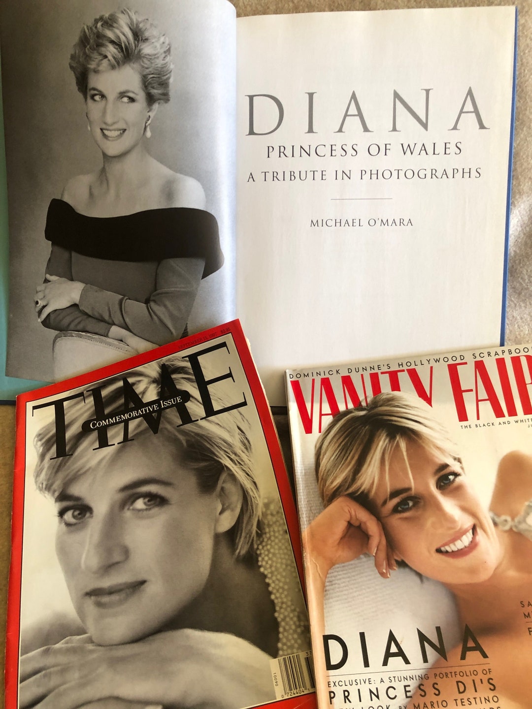Princess Diana Book and Commemorative Magazines - Etsy