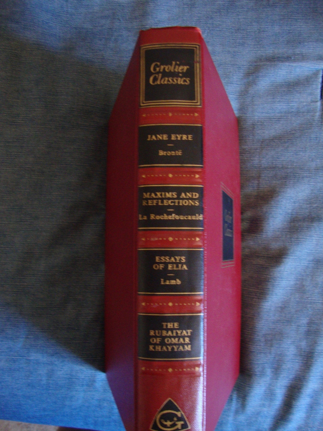 Grolier Classics Vintage Book - Jane Eyre; the Rubaiyat; Maxims ...