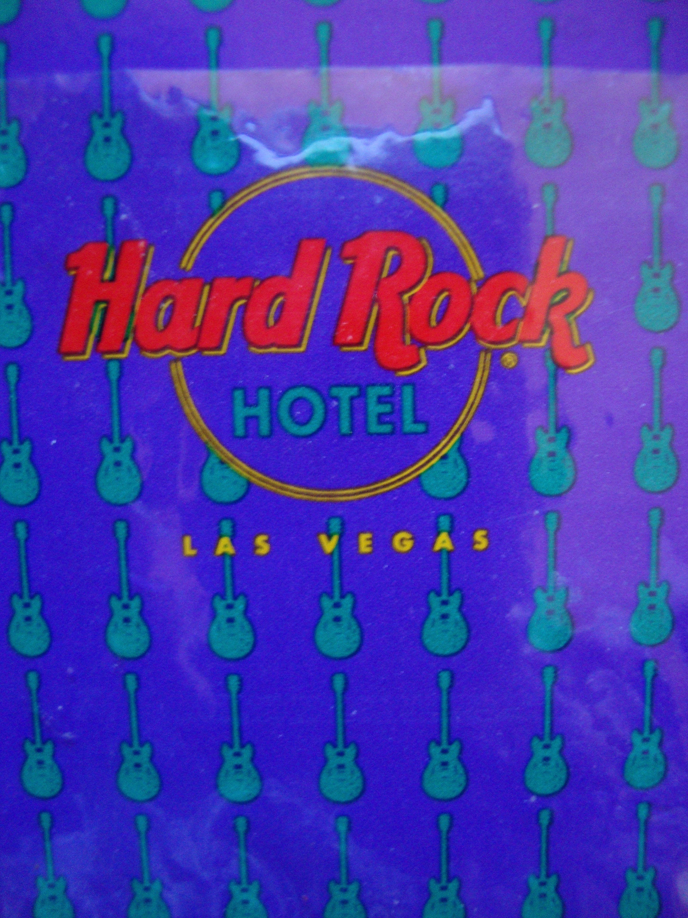 Hard Rock Hotel Las Vegas Playing Cards Vintage - Etsy