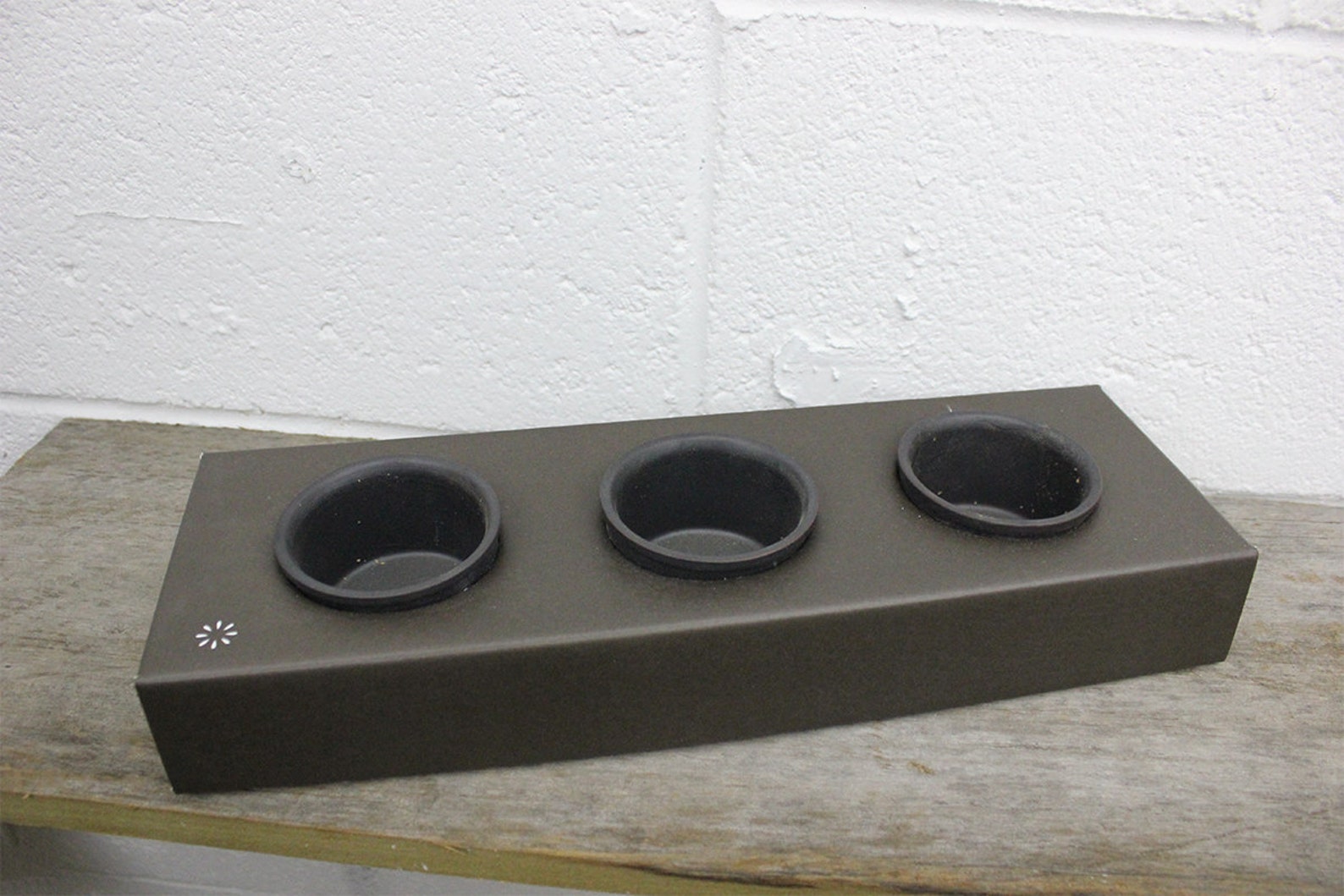 Triple Cardboard Planter Brown Wall Planter - Etsy