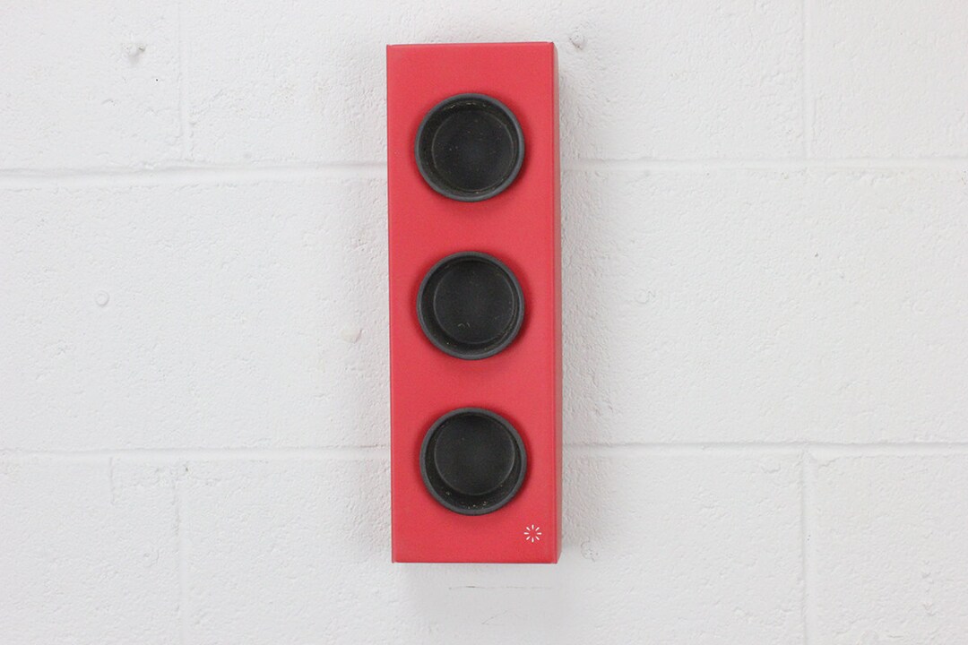 Triple Cardboard Planter Red Wall Planter - Etsy