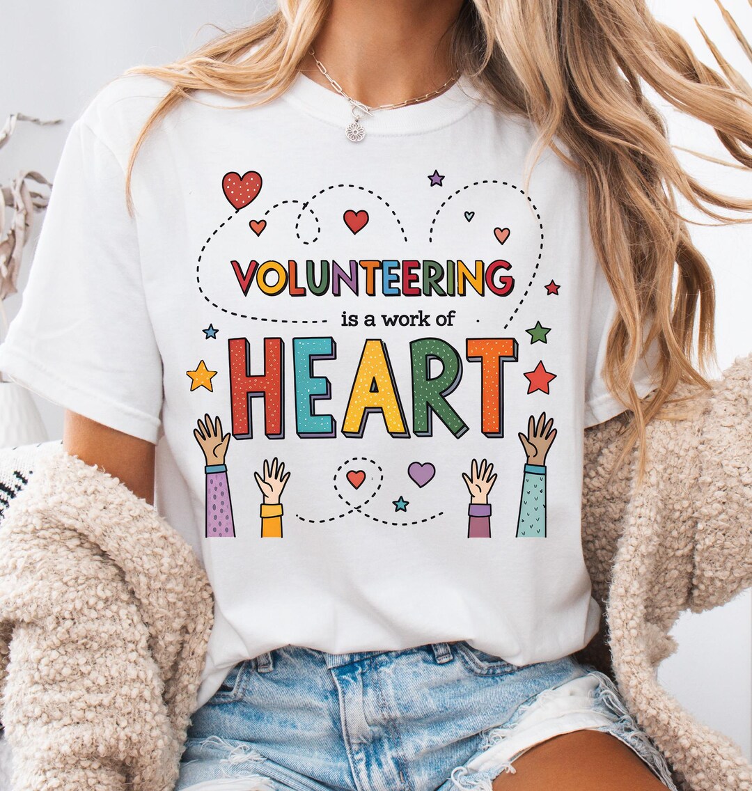 Volunteer Appreciation Gift, School Volunteer Gift, Work of Heart T ...