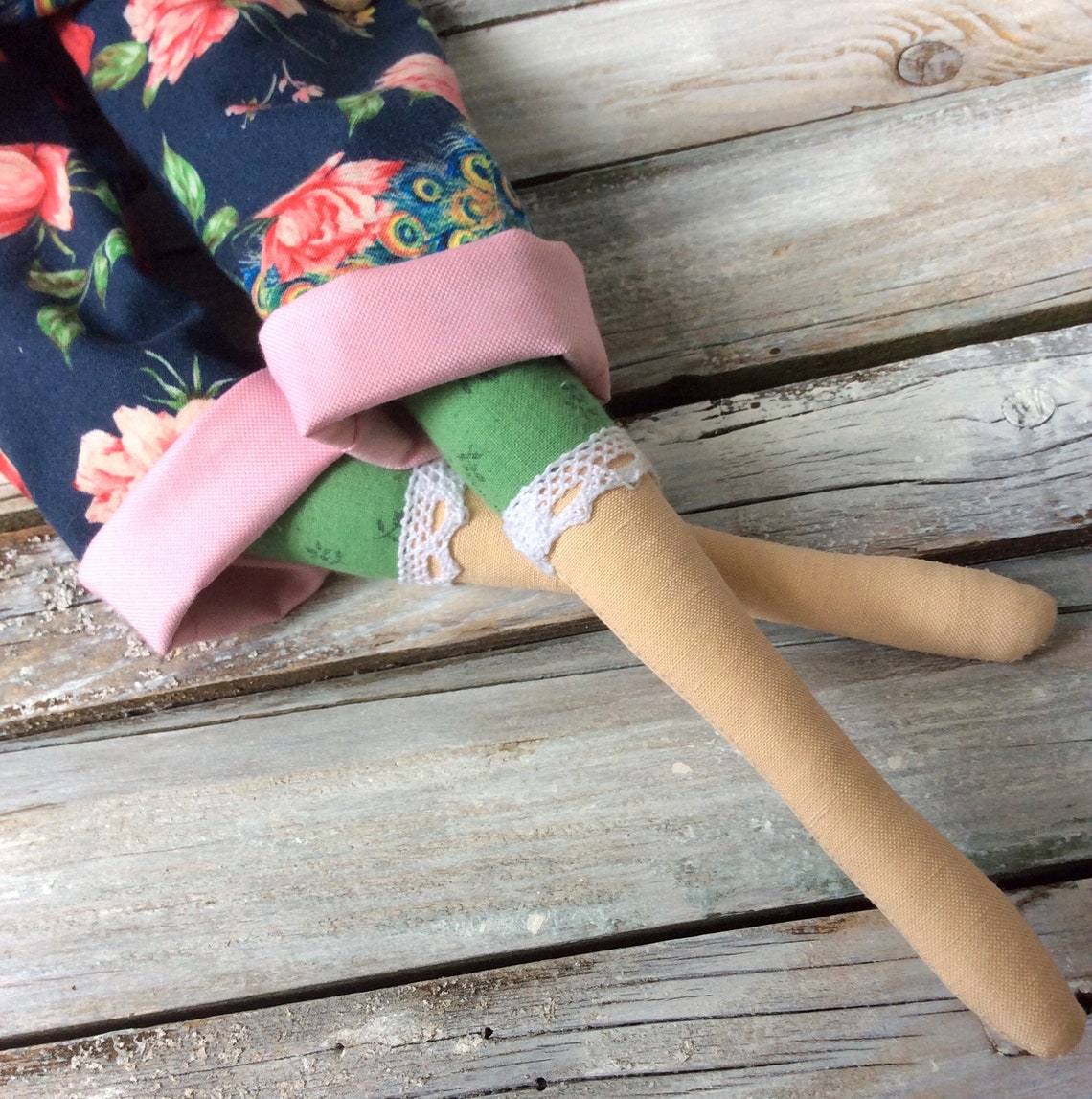 Garden Angel Tilda Rag Doll Cloth Doll House Collection Summer - Etsy