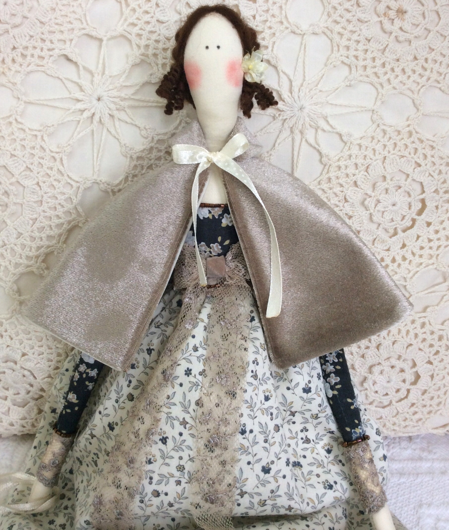 Dolls Toys & Games Jane Austen gifts Tilda doll Handmade doll Textile ...