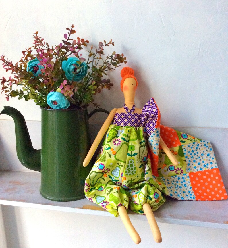 Tilda Beach Belle Rag Doll Textile Doll Summer Style Lazy Days - Etsy